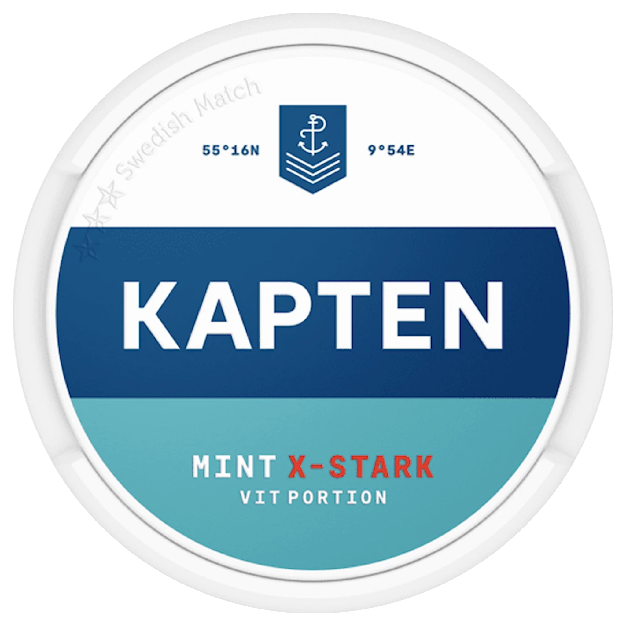 Kapten Mint X-Stark Vit Portion