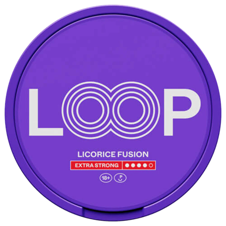 Köp Loop Licorice Fusion Extra Strong hos Snuset.se