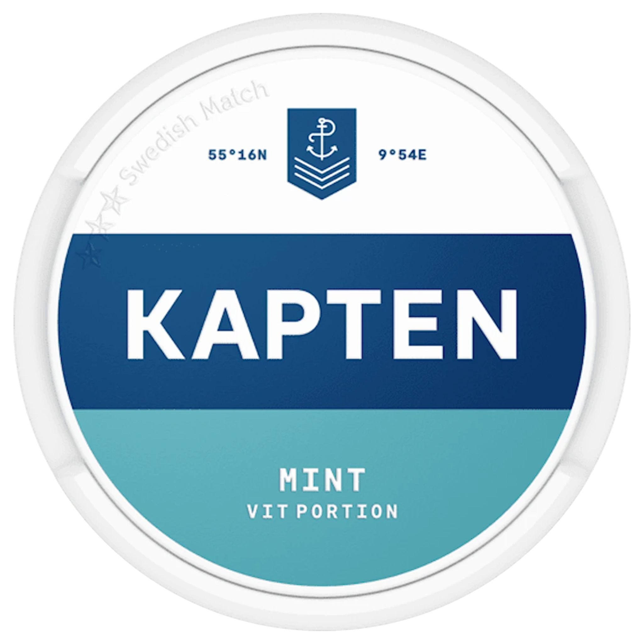 Kapten Mint Vit Portion